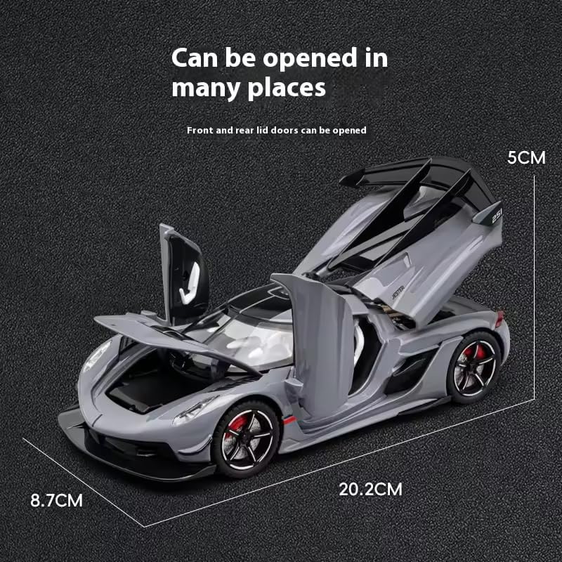 Koenigsegg Jesko Sport 1:24 Diecast Scale Model Car – Kyotoys